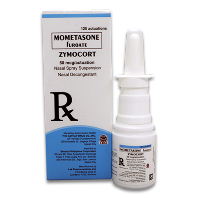 ZYMOCORT Mometasone Furoate 50mcg / actuation Nasal Spray 120 ...